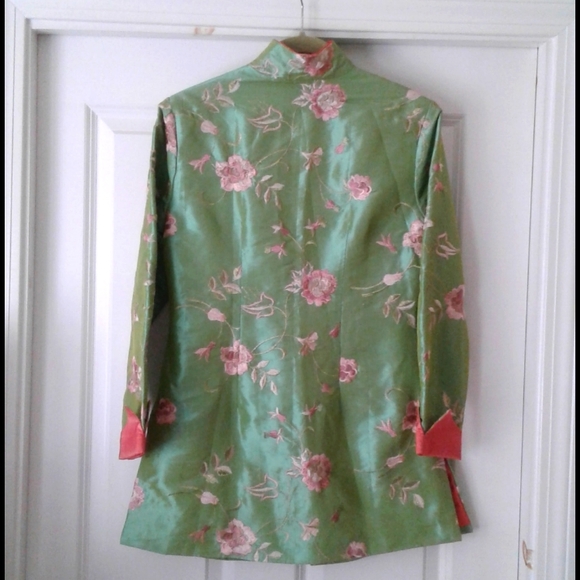 Jackets & Coats | Chinese Embroidered Silk Lined Womens Jacket | Poshmark